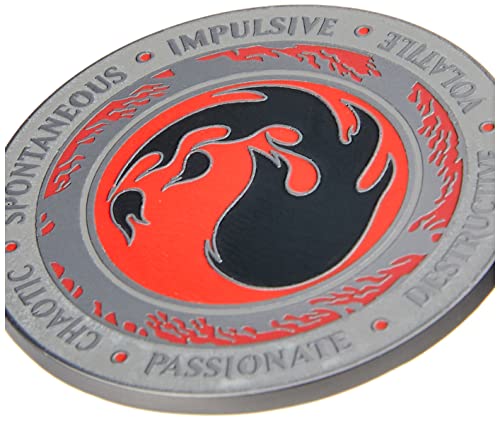 Pinfinity PFMTG003 Magic The Gathering-Red Mana Crest Augmented Reality Pin