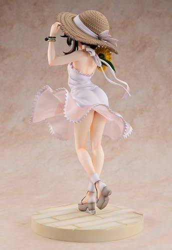 Kadokawa KonoSuba: Legend of Crimson: Megumin (Sunflower One-Piece Dress Version) PVC Figure, Multicolor