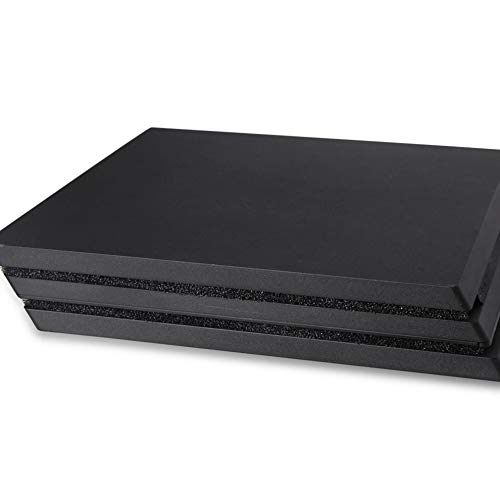Lironheel Dust-Proof Cover Filter Mesh Jack Stopper Pack Dustproof Kits Suitable for Playstation 4 Pro PS4 Slim Gaming Console Black