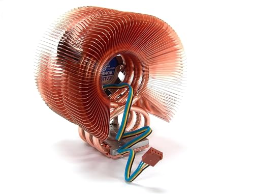 Zalman Computer Noise Prevention System with Silent Fan Pure Copper Heatsink CPU Cooler CNPS9500AT