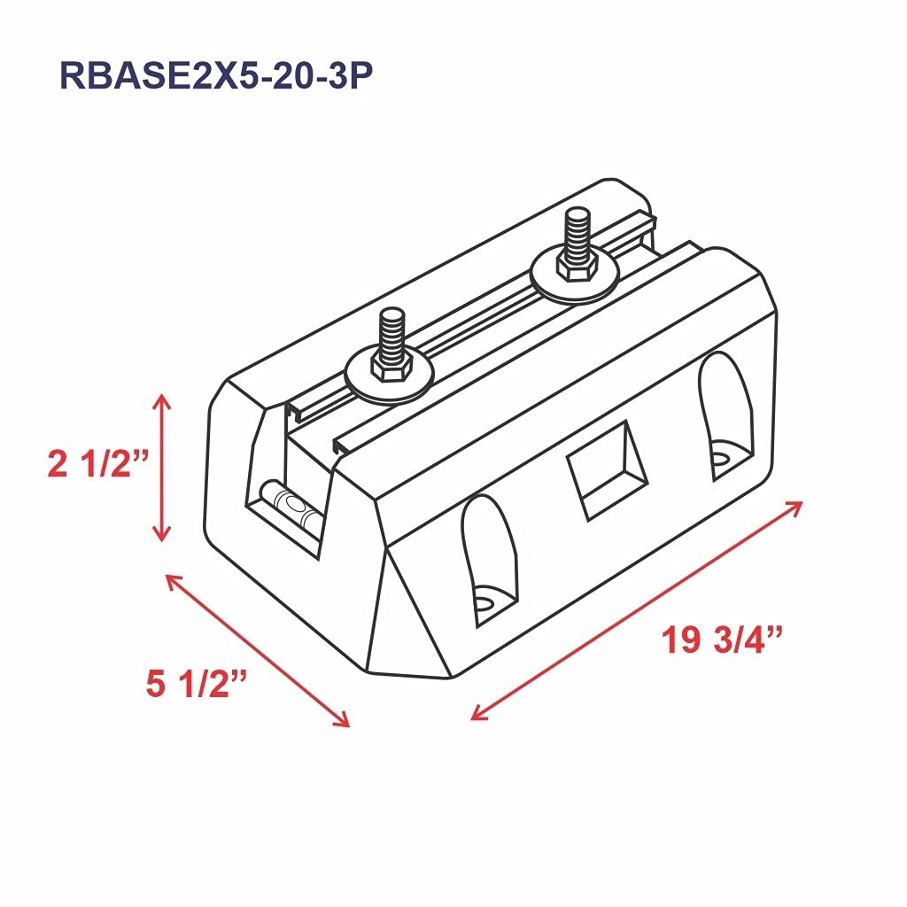 PIONEER Floor MOUNTING Base KIT, 18,000-24,000 BTU, Black