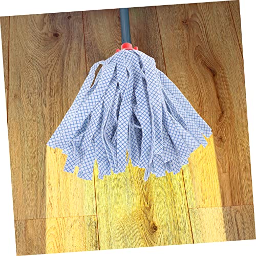 Cabilock 2pcs Mop Replacement Head Mop Heads Commercial Floor Cleaning Tool Wet Mop Head Refill Floor Mop Heads Reusable Mopping Head Cleaning Mops Practical Mop Cloth Wet and Dry