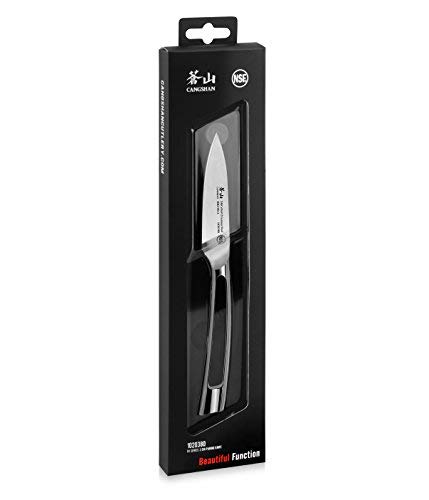 Cangshan N1 Series 1020380 German Steel Forged Paring Knife, 3.5-Inch Blade