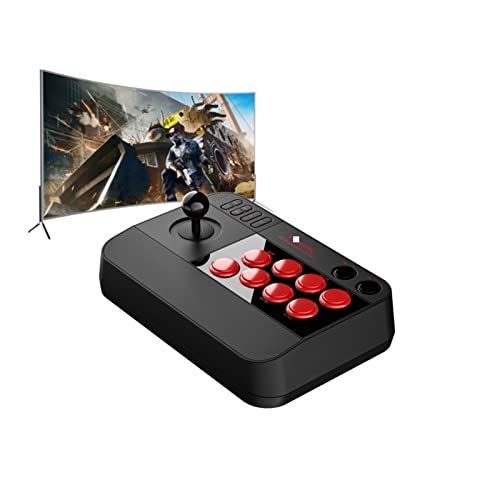 DIACCO Super Console X Joystick Built-in 23000+ Games Compatible With PS3/PS4/Switch/TV/PC Box Arcade Fighting Flexible Operation (Color : X C-Stick-256G B)