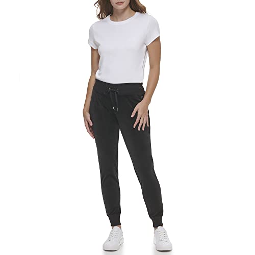 Calvin Klein Womens Sportswear Pant,Black,Large