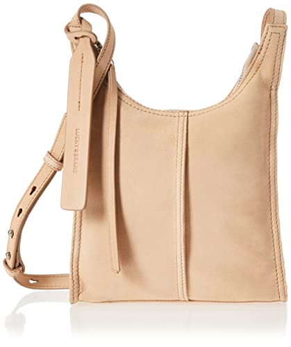 Lucky Brand womens Dina Crossbody, Dusty Sand, One Size US