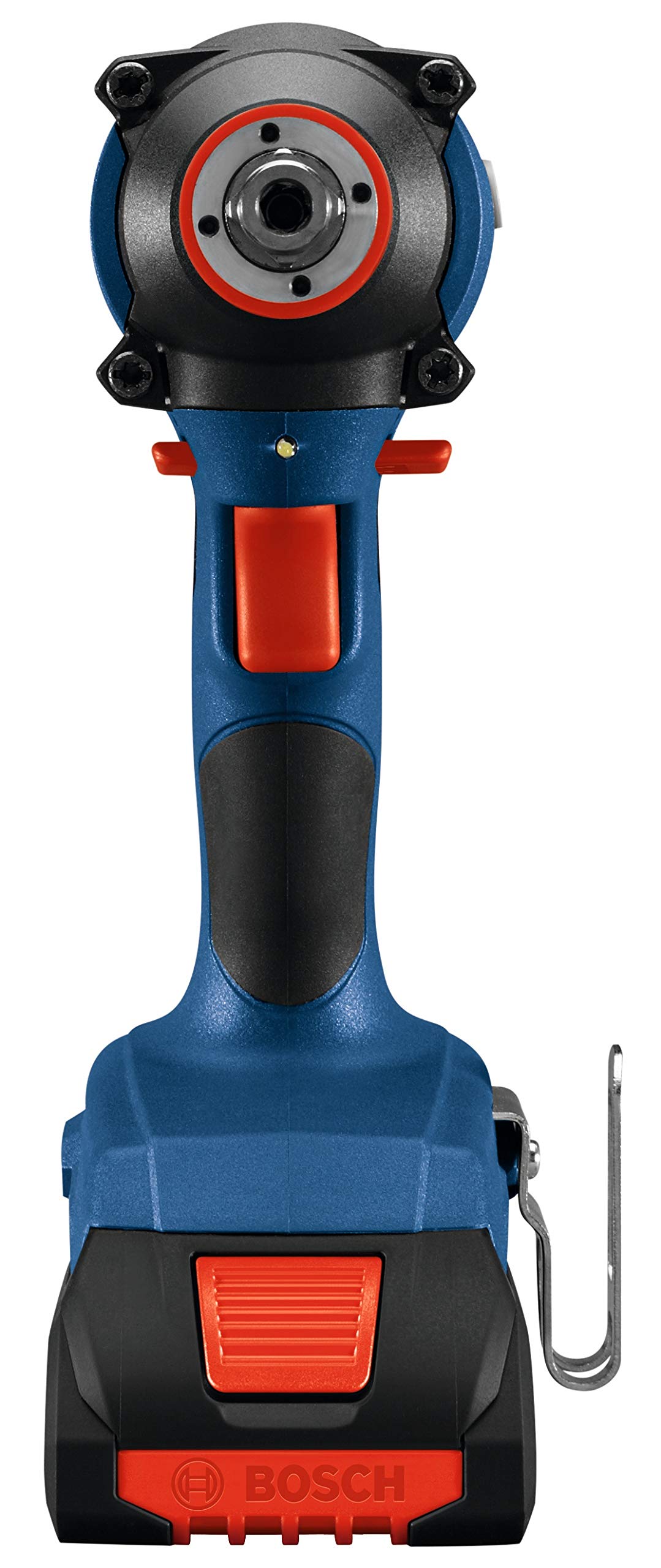BOSCH GDX18V-1600B12 18V Freak 1/4 In. and 1/2 In. Two-In-One Bit/Socket Impact Driver KitwithBOSCH ITBHQC201 2 1/4", Impact Tough Quick Change Bit Holder
