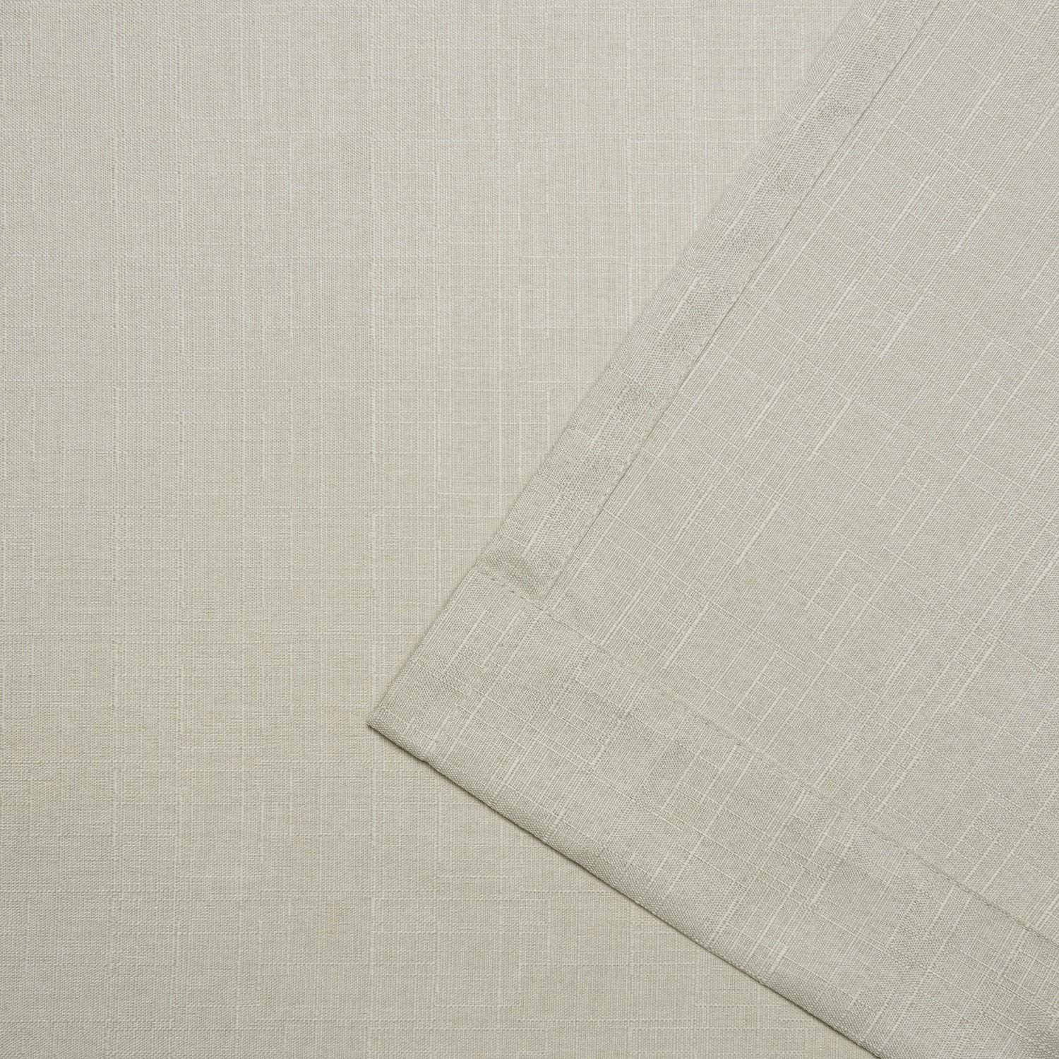 Exclusive Home Loha Linen Grommet Top Curtain Panel Pair, 54"x84", Natural