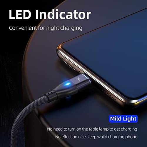 BoxWave Cable Compatible with Innioasis G1 - MagnetoSnap PD AllCharge Cable (100W), Magnet PD 100W Charging Cable USB Type-C Micro USB - Jet Black