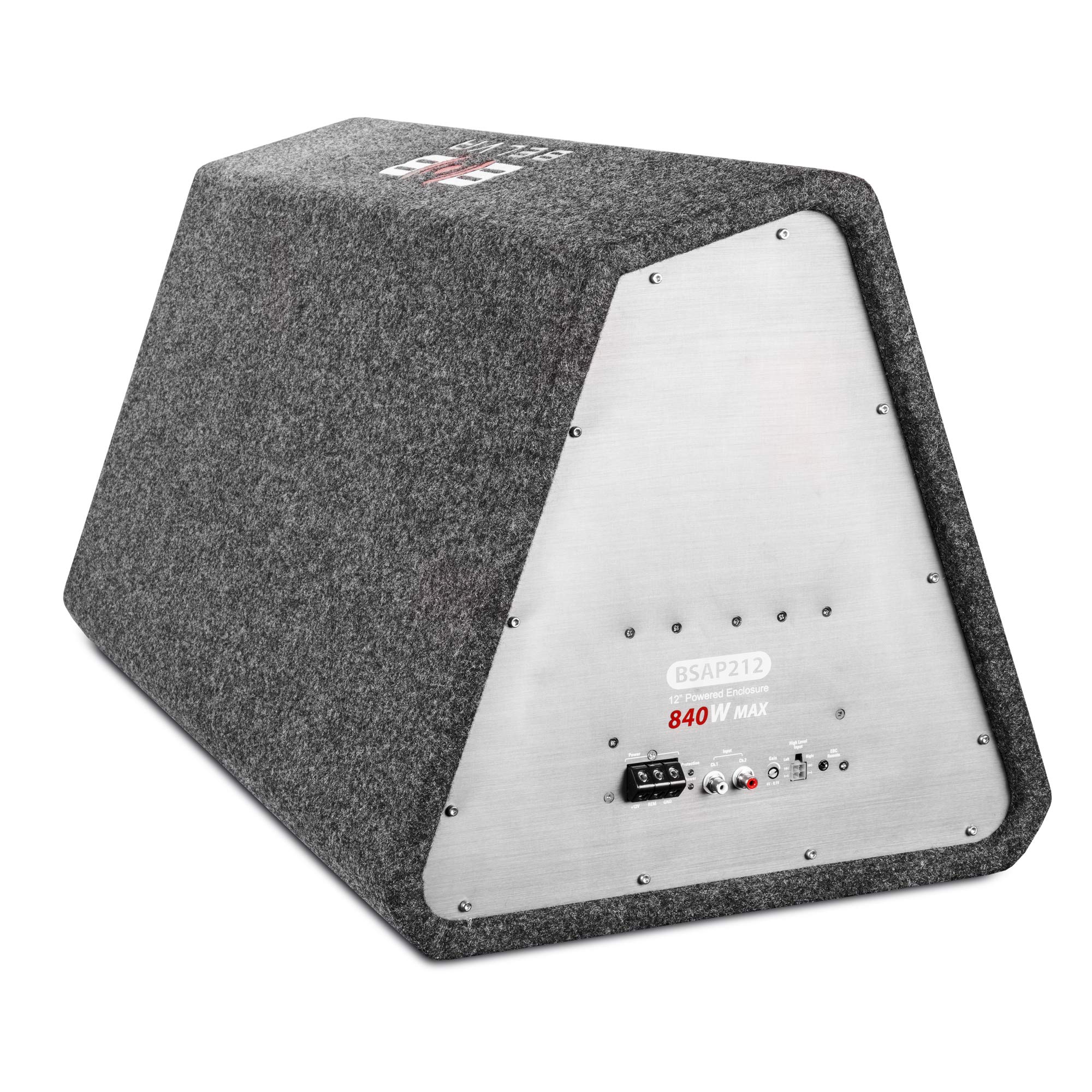 BELVA BSAP212 840W Max Dual 12" Powered Vented Subwoofer Enclosure with a Built-in Class D Amplifierā¦
