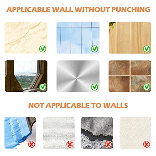 DECHOUS Router Wall Hanging Shelf Metal Mesh Tv Box Floating Shelf for DVD Player Projector Living Room Bedroom Kitchen Office