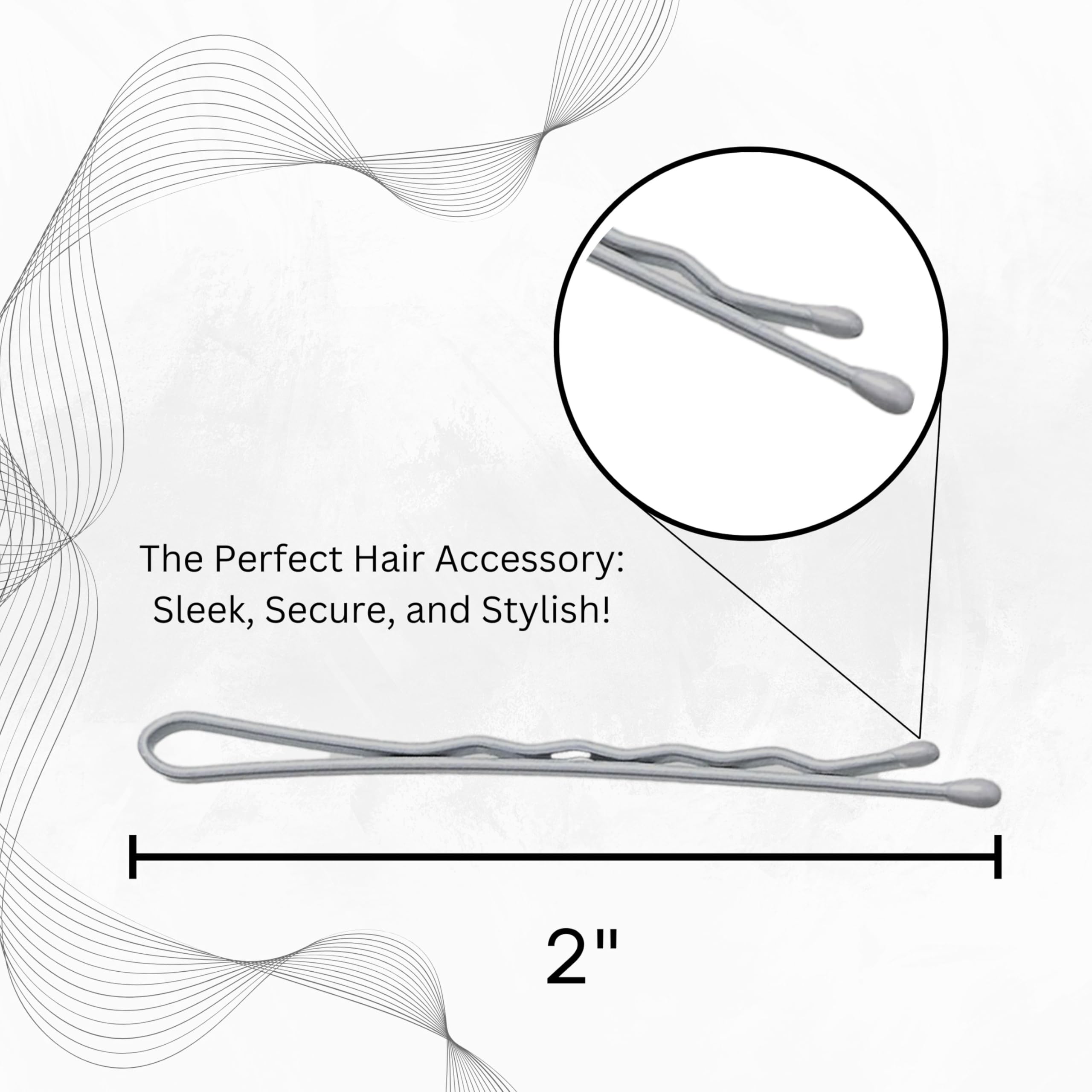 Sta-Rite White Bobby Pins - 60 count