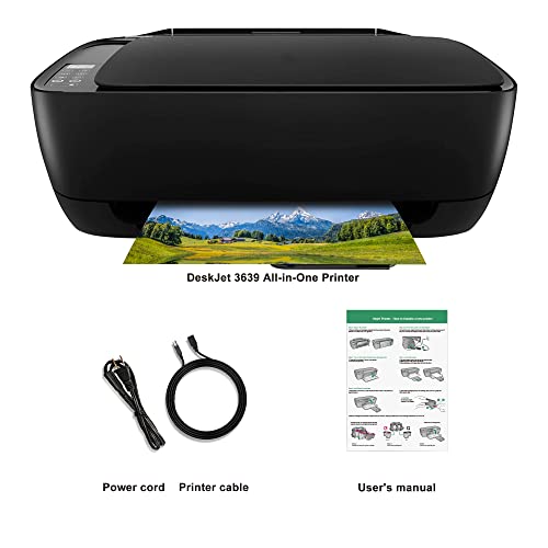 for HP Deskjet 3639 All-in-One Printer, Used-Like New Printer(Cartridge not Included)