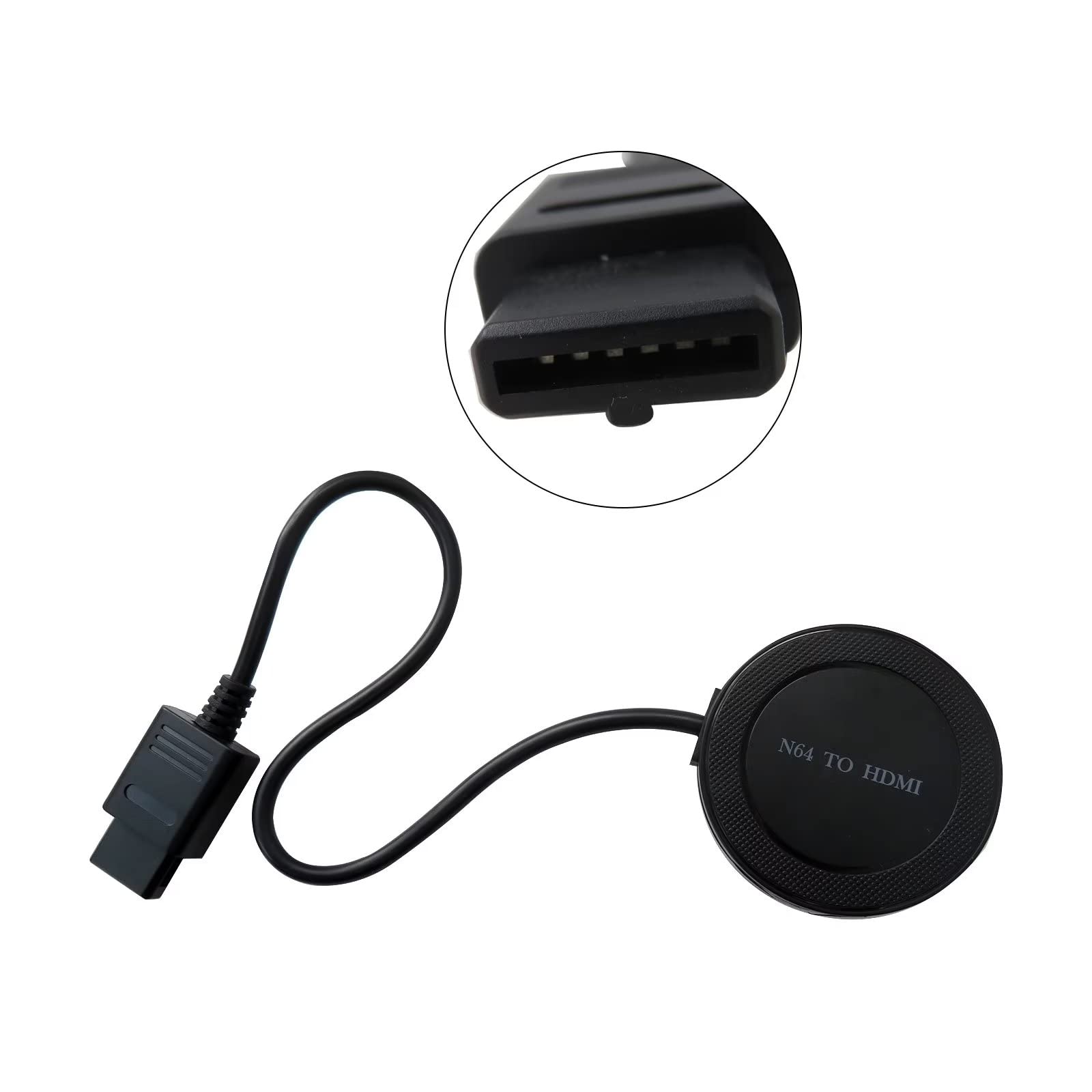 N64 to HDMI N64 HDMI Converter N64 Cable to HDMI Support 16:9/4:3 Convert N64 to HDMI Adapter & N64 Converter