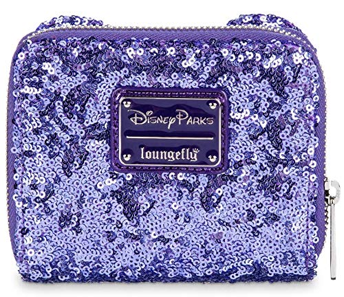 Minnie Mouse Potion Purple Sequined Wallet
