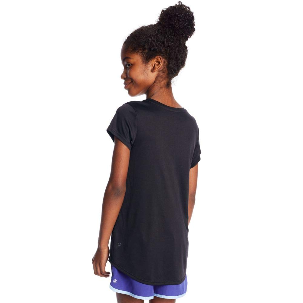 C9 Champion girls Tech Tee T Shirt, Portal Teal/My Dream My Future, Medium US