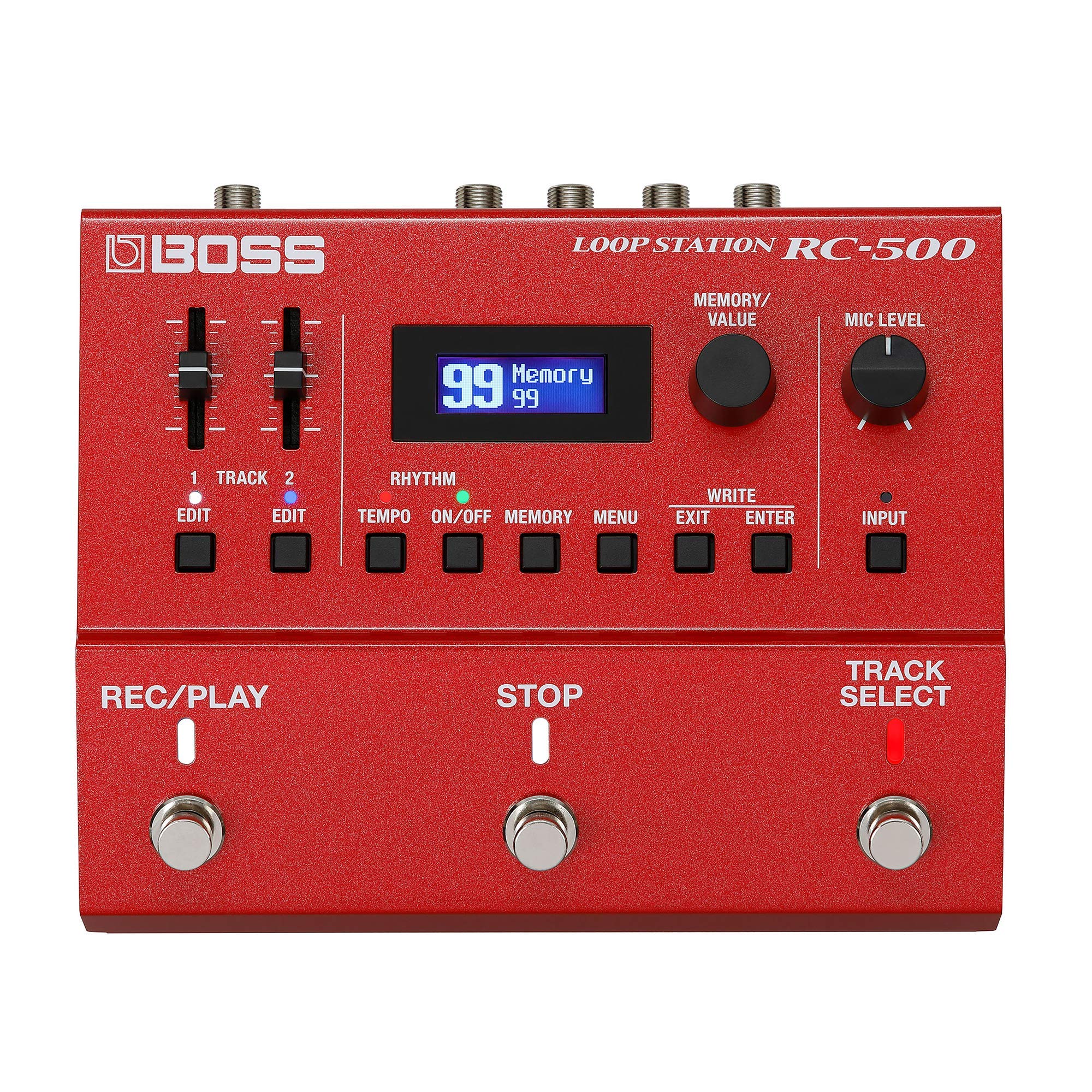 Boss RC-500 Loop Station Compact Phrase Recorder Pedal and Boss FS-6 Dual Foot Switch