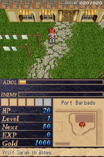 Legacy of Ys: Books I & II - Nintendo DS