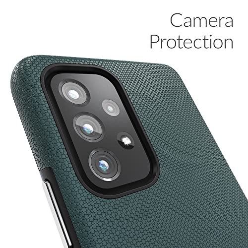 Crave Dual Guard for Samsung Galaxy A53 Case, Shockproof Protection Layer Case 5G - Forest Green