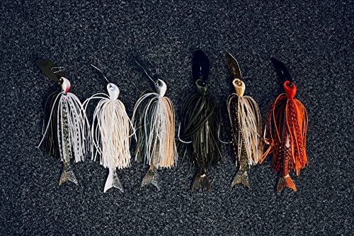 Berkley SlobberKnocker Fishing Jig, White Chartreuse, 3/8 oz