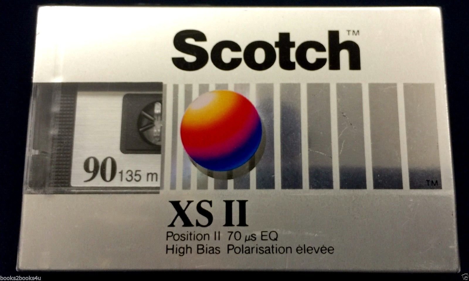 Scotch XSII High Bias Cassette Tape