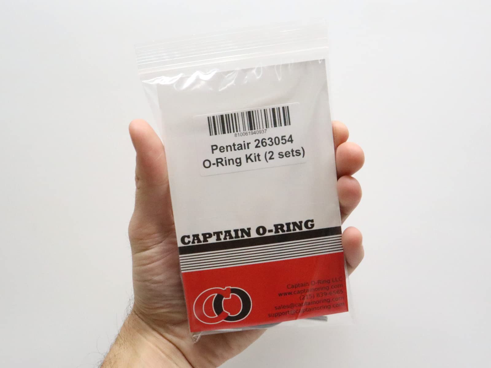 Captain O-Ring - Replacement 263054 O-Ring Kit for Pentair/PacFab/Sta-Rite Slide Valve 263064, 263052, 263053, 263078, 263079 (2 Sets)