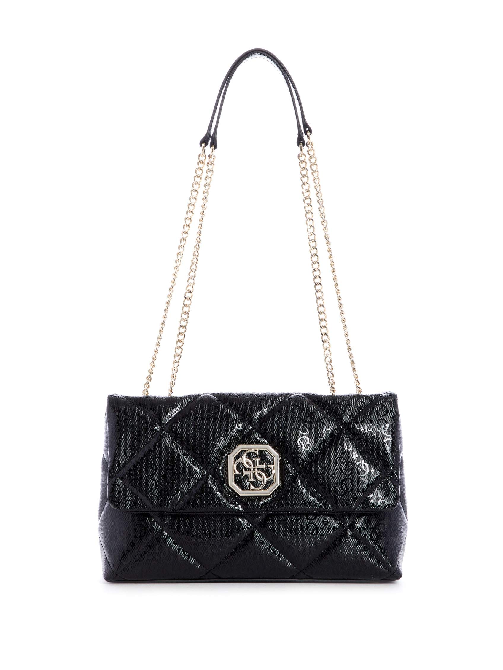 GUESS Dilla Convertible Crossbody Flap, Black