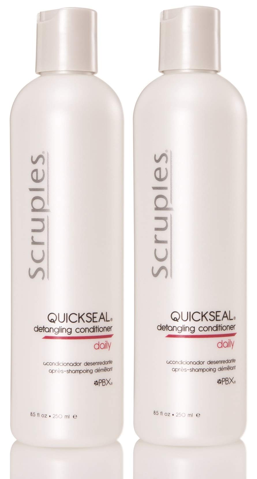 Scruples Quickseal Detangling Conditioner (8.5 Ounce) | Shiny Hair Conditioner for Men & Women | Restores pH Balance, Untangles & Seals Hair | Suitable for All Hair Types (Pack of 2)