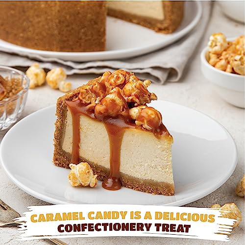 CrazyOutlet Kraft Caramel Cubes Candy, Individually Wrapped, Bulk Pack 2 Pounds