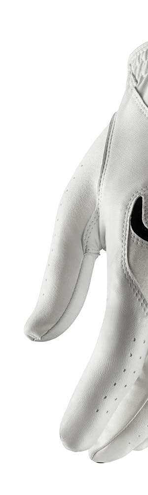 Mizuno 2020 Elite Golf Glove White/Black, Medium, Left Hand