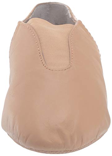 Bloch Women's Super Jazz Dance Shoe S0401L Ballet Flat, Tan, 7.5