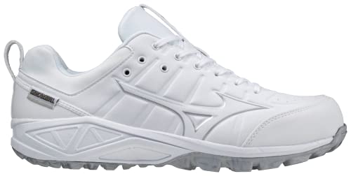 Mizuno Men's Ambition 2 All Surface Turf Shoe, White, 12