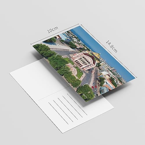 Dear Mapper Brazil City Landscape Postcards Pack 20pc/Set Postcards From Around The World Greeting Cards for Business World Travel Postcard for Mailing Decor Gift