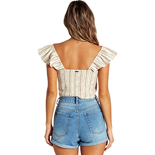 Billabong Women's Woven Tank, Antique White, L