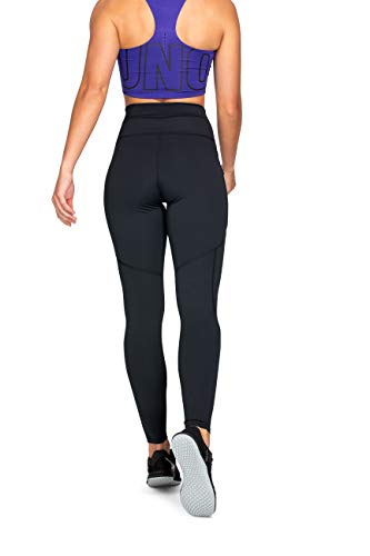 Mizuno Women's Leggings by , Full Length Instinct Tights, High-Waisted Compression Leggings with Pockets for Exercise & Working Out, Black, Medium