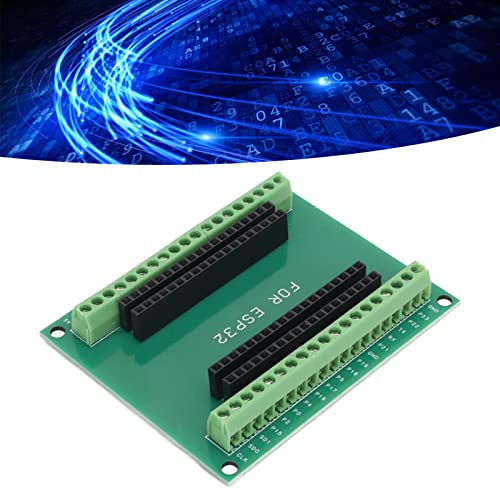 ESP32 Development Board, 38 Pin Microcontroller Development Board Stable Low Power Consumption Wireless WiFi Bluetooth 2 in 1 for Smart Home