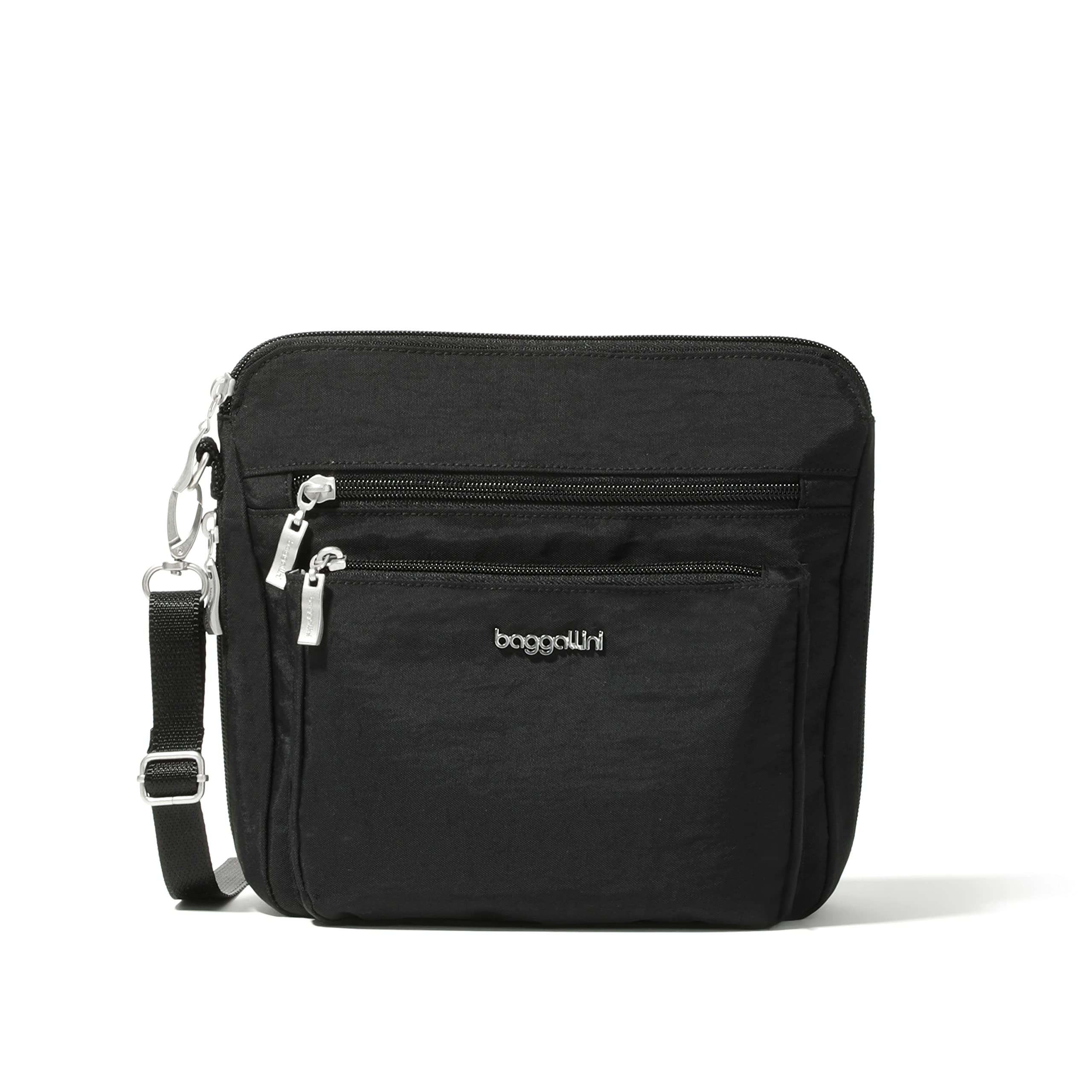 Baggallini Expandable Modern Pocket Crossbody Black/Black One Size
