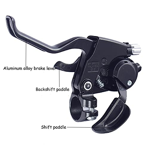Hycline Bike Shifter ST-EF500,7 Speed Right Brake Lever with Inner Cables,Ergonomic Handle for MTB
