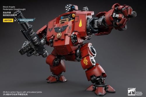 BLOOMAGE JOYTOY (BEIJING) TECH Warhammer 40k: Blood Angels Redemptor Dreadnought 1:18 Scale Figure