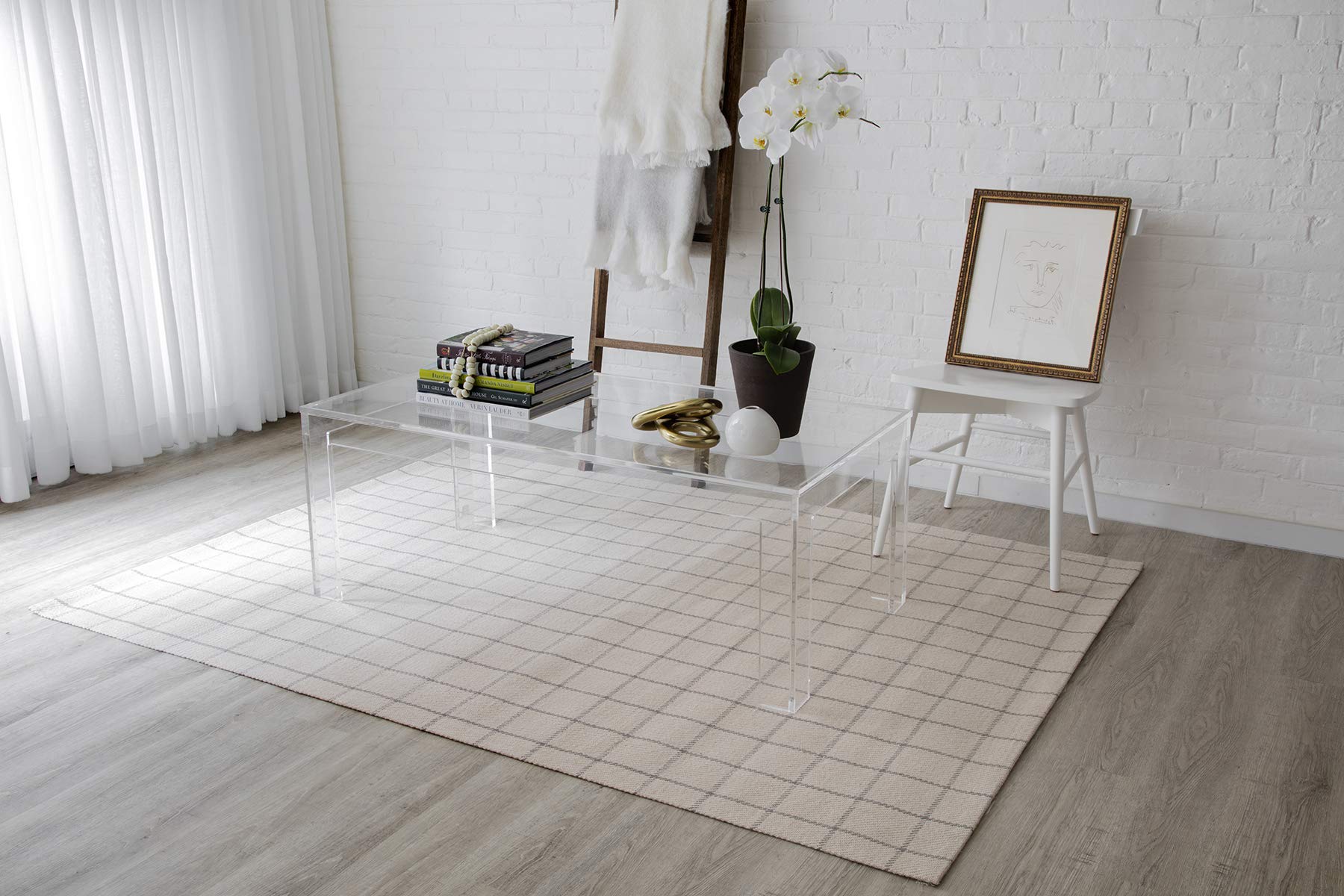 Erin Gates by Momeni Marlborough Deerfield Ivory Hand Woven Wool Area Rug 8' X 10'