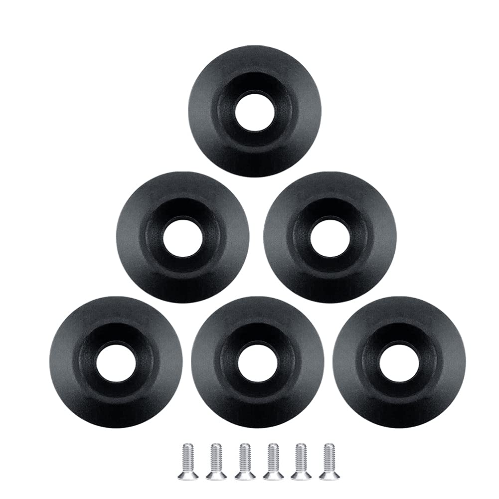 brandname Wwxuanke 12pcs Deck Line Guides Kayak Canoe Nylon Round Shape Rope Guides with Mounting Screws（M616） for 4-5 mm Diameter Ropes