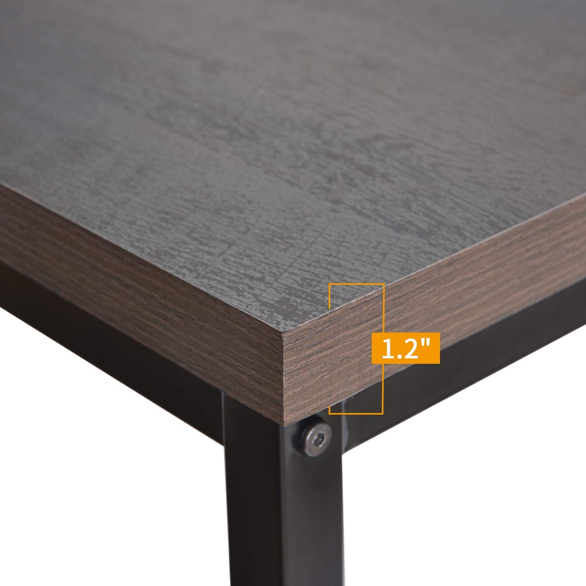blackwolf Reversible L Shaped Desk with Shelves Computer Desk Gaming Table Workstation for Home Office