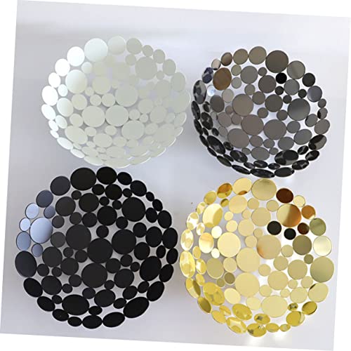 Cabilock wedding decor Decorative Fruit Bowl fruit plate decorative Metal Bowl cupcake stand fruit and vegetable basket black food containers vegetable fruit holder Stainless steel dessert