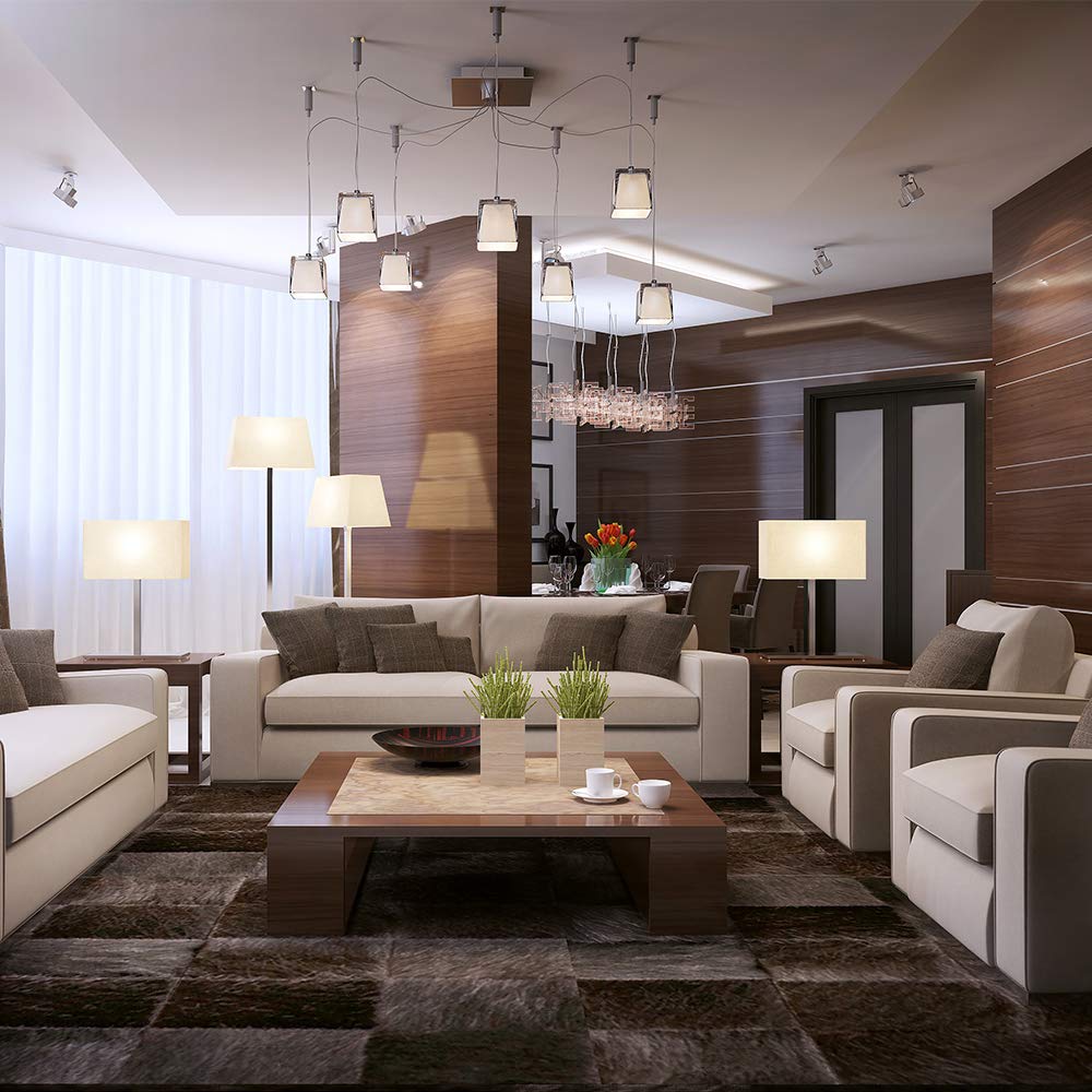 Feit Electric A19 100W Equivalent LED Light Bulbs, Dimmable, 3000k Bright White, 1600 Lumens, 22 Year Lifetime, E26 Base, CRI 90, UL Listed, Damp Rated, 2 Pack, OM100DM/930CA/2