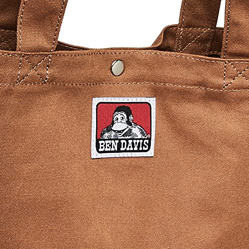 Ben Davis Classic Tote_Brown Tote Bag, Brown