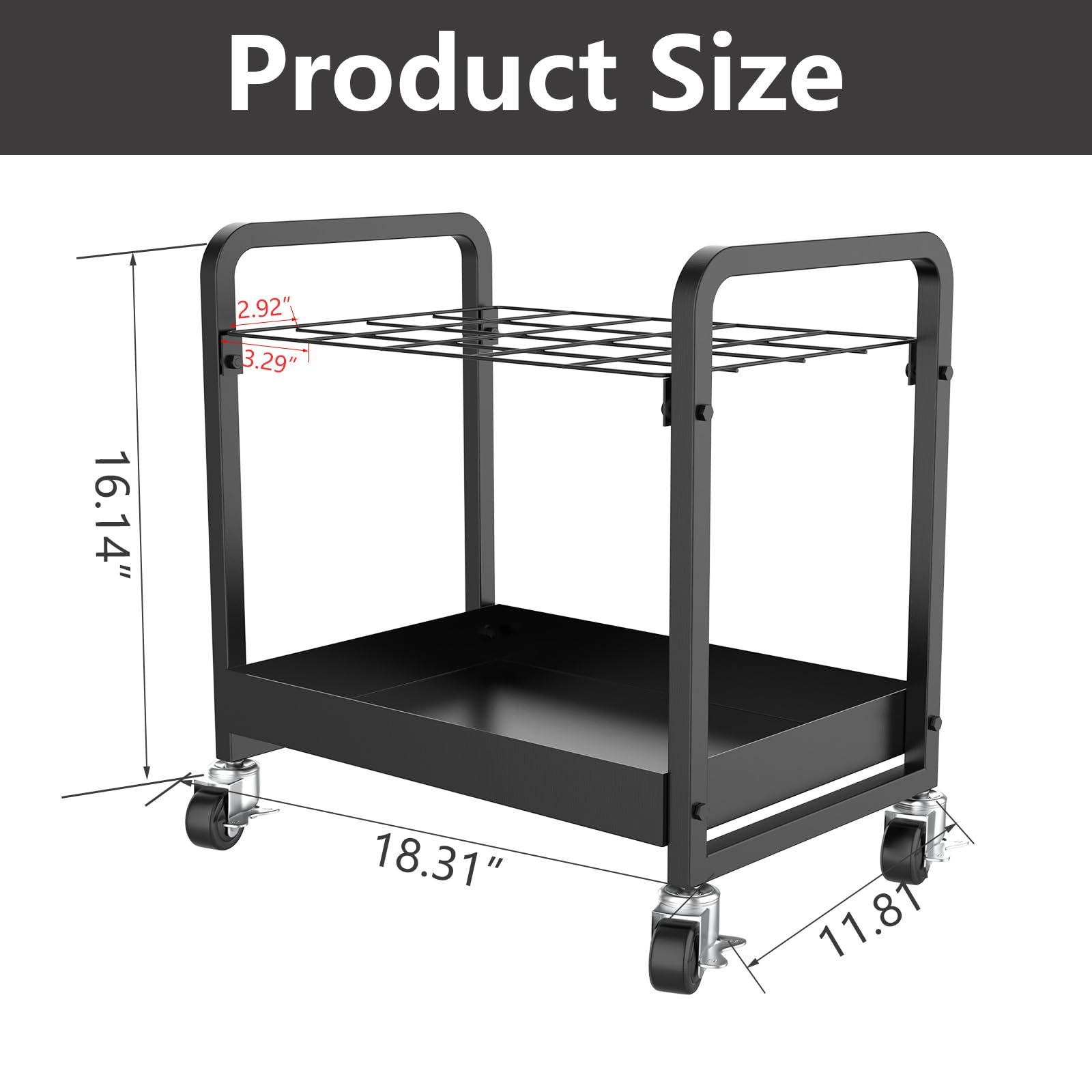 Blueprint Holder - Stuffygreenus 20- Slots Blueprint Storage for Architects, Engineers, Designers, Architectural Plan Storage, Blueprint Organizer for Large & Small Files, Portable Tube Storage Box
