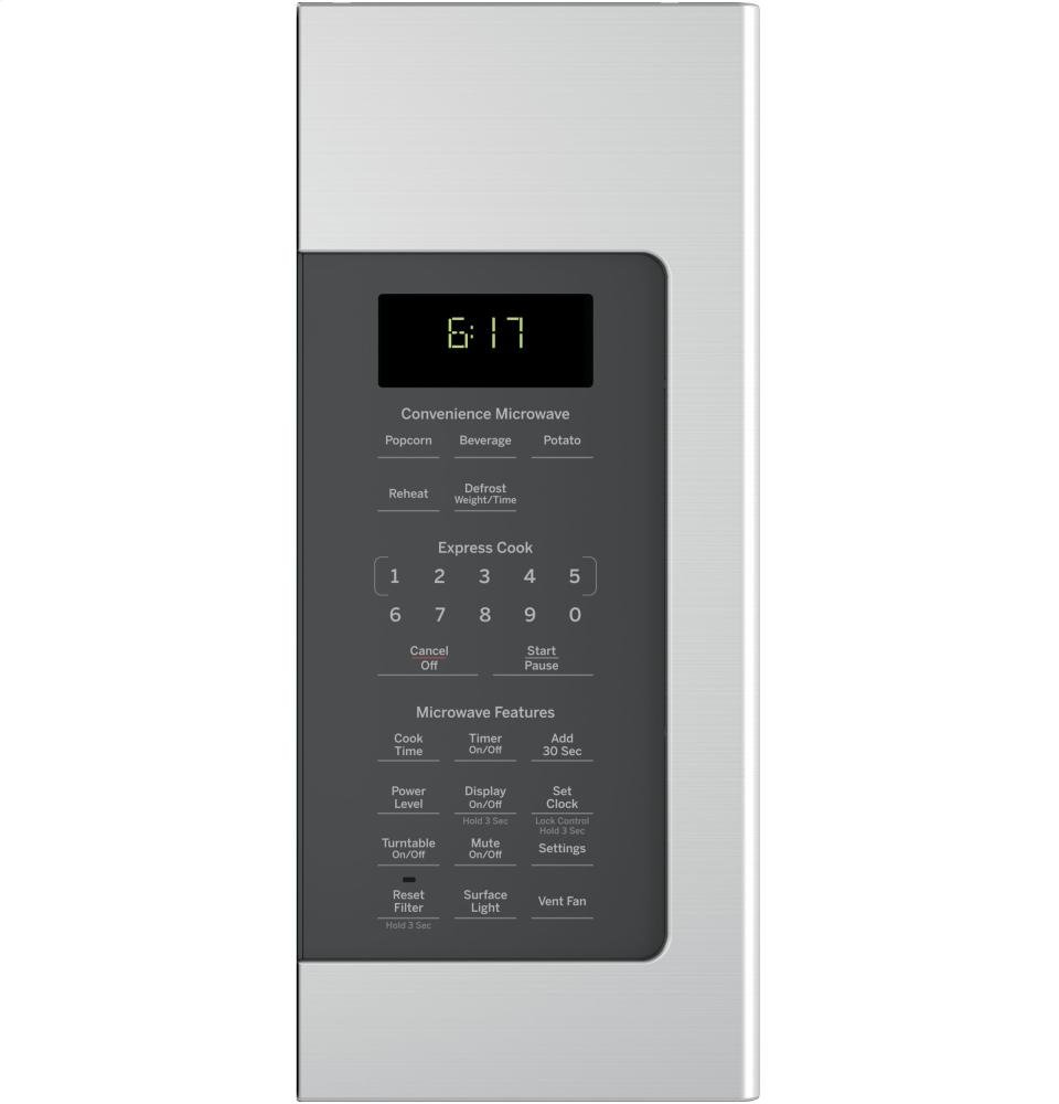GE JVM6172SKSS 1.7 Cu. Ft. Over-The-Range Microwave Oven, Stainless Steel