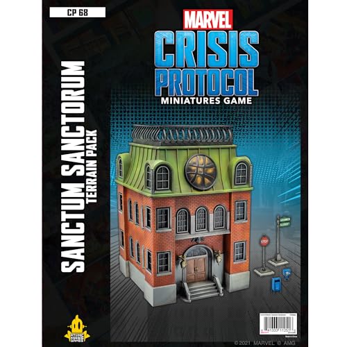 Marvel: Crisis Protocol Sanctum Sanctorum Terrain Expansion - Mystical Sanctuary for Epic Battles! Tabletop Superhero Game, Ages 14+, 2 Players, 90 Minute Playtime, Made by Atomic Mass Games