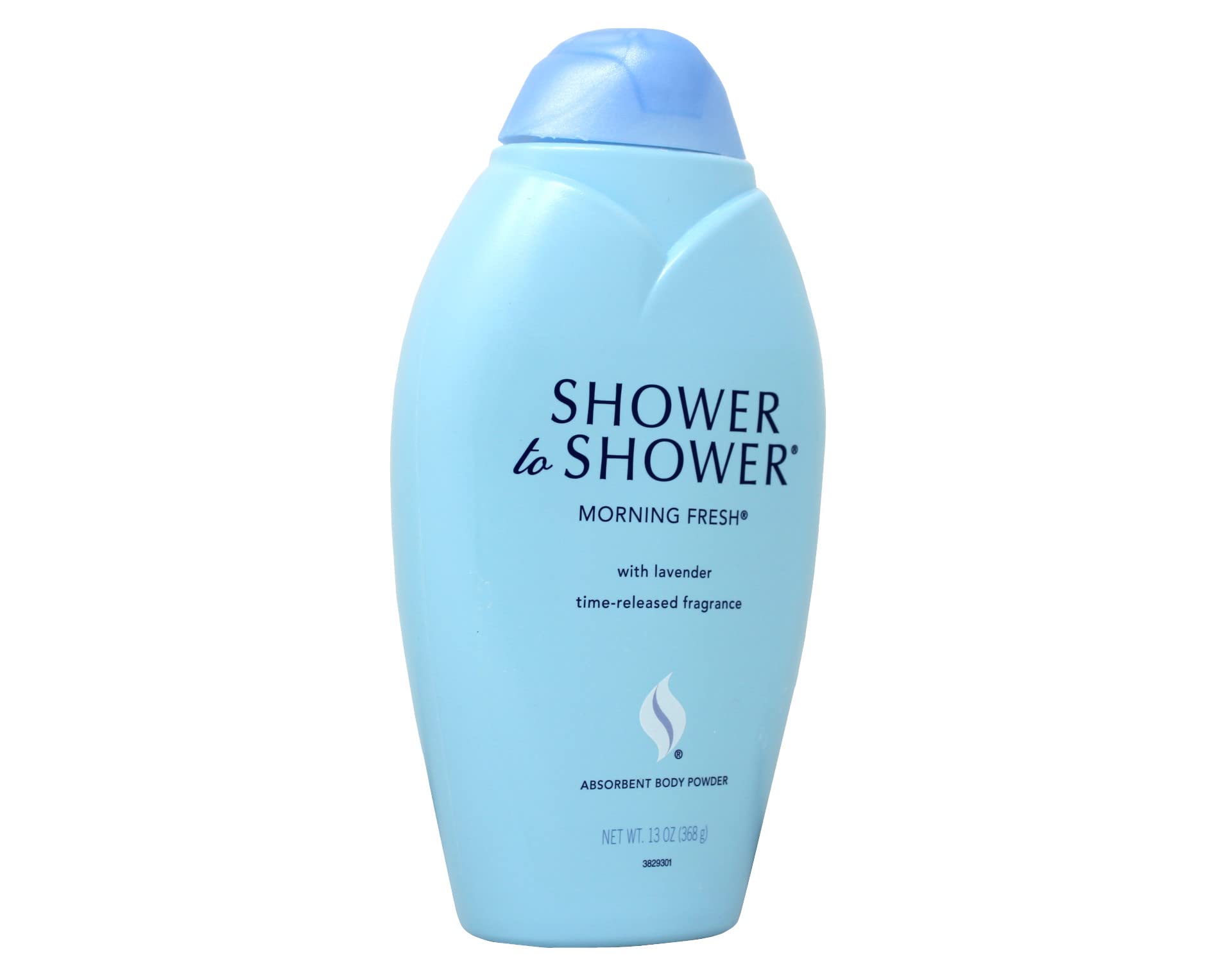 Shower to Shower Absorbent Body Powder, Morning Fresh with Lavender, 13-Ounce Bottles (Pack of 4)