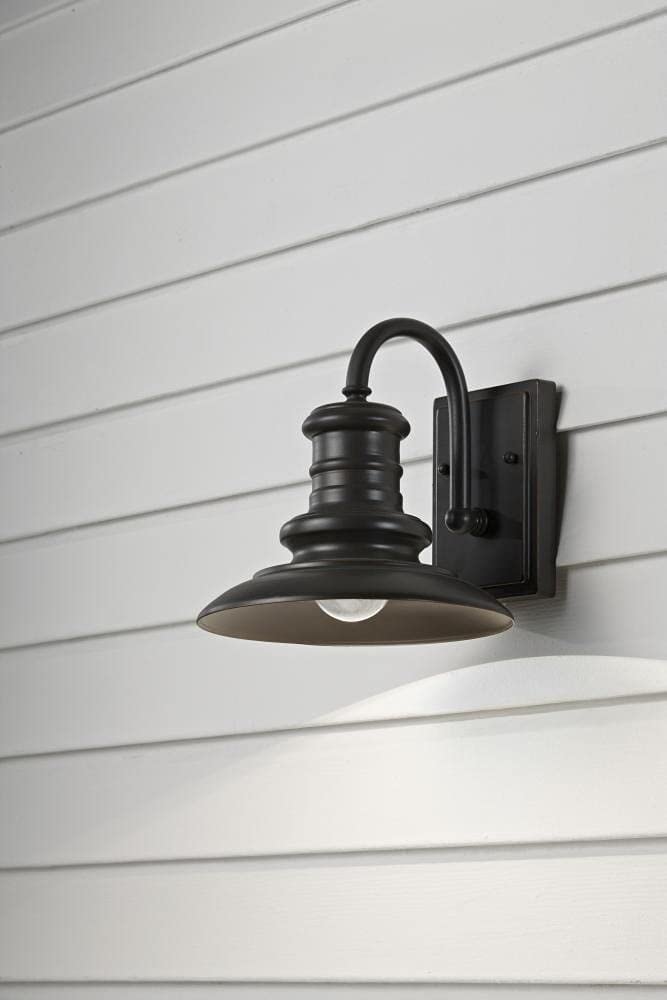 Feiss Lighting-Redding Station-Small Outdoor Wall Lantern Aluminum Approved for Wet Locations in Period Inspired Style-9